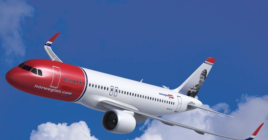 norwegian plane