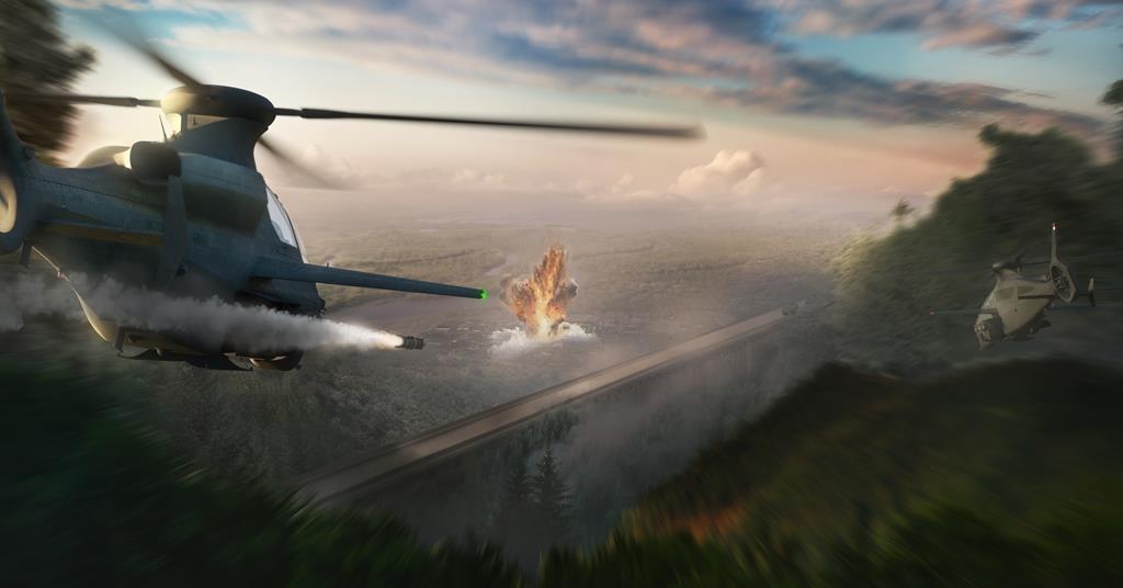 Fast-flying FARA to clear path on battlefield for slower AH-64 Apache ...