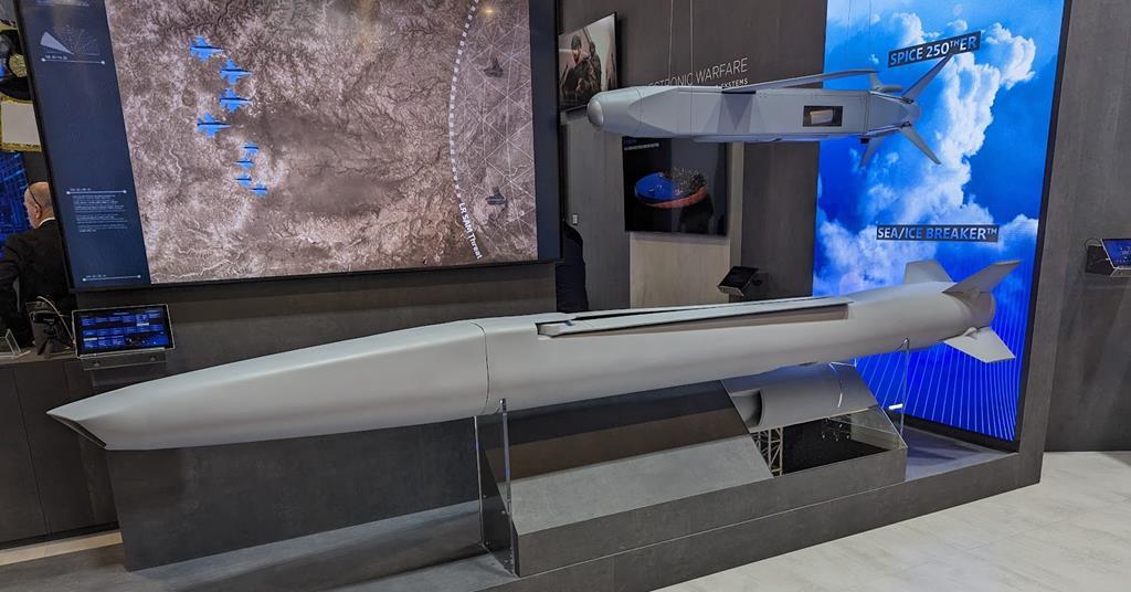 Rafael shows off new long-range strike missile | News | Flight Global