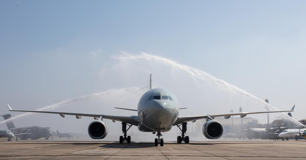 Ex-Azul A330 delivered ahead of KC-30 tanker conversion for Brazil ...