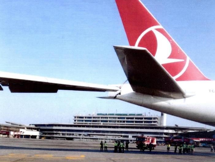 A330 wing-tip carved into protruding tail after crew tried to skirt ...