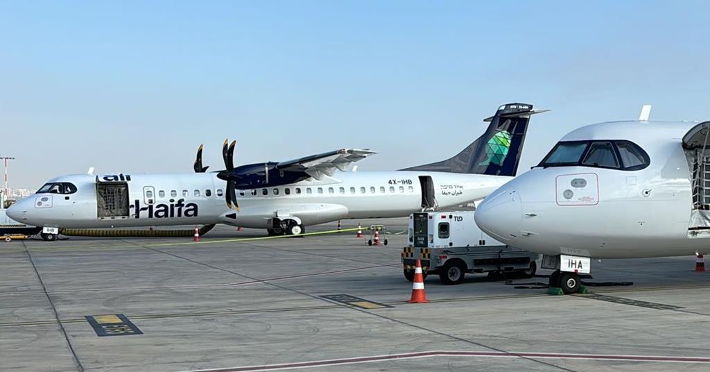 Start-up Air Haifa takes second ATR as conflict interferes with network ...