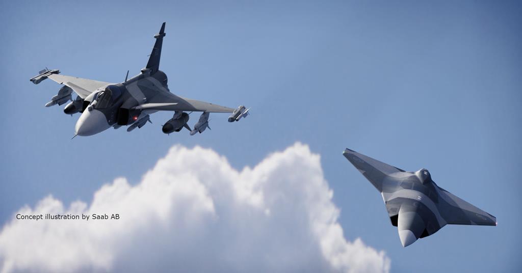 Saab teases early progress with future fighter concept studies | News ...