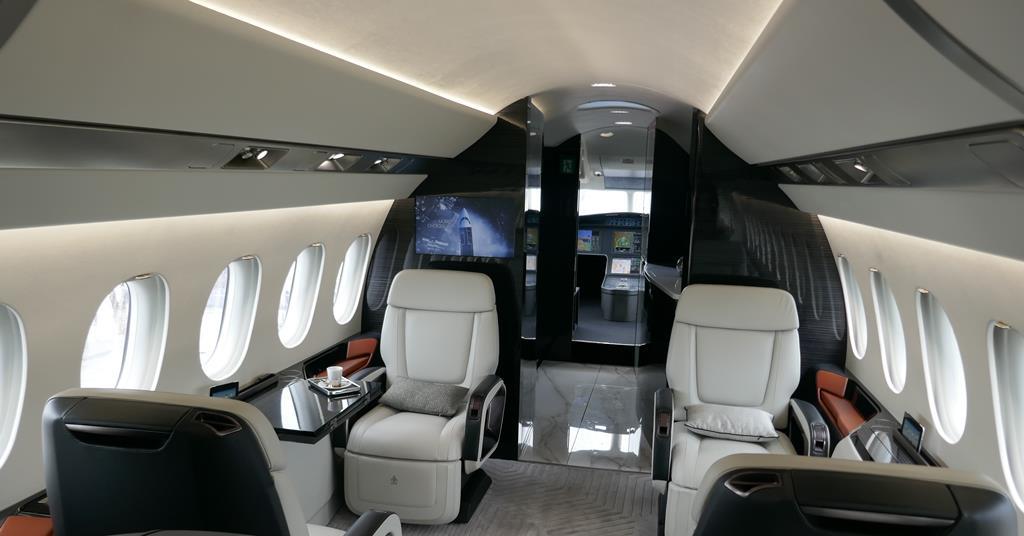 Dassault debuts Falcon 6X mock-up in Asia-Pacific | News | Flight Global