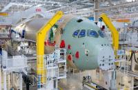PICTURES: A350 static airframe final assembly begins in Toulouse | News ...