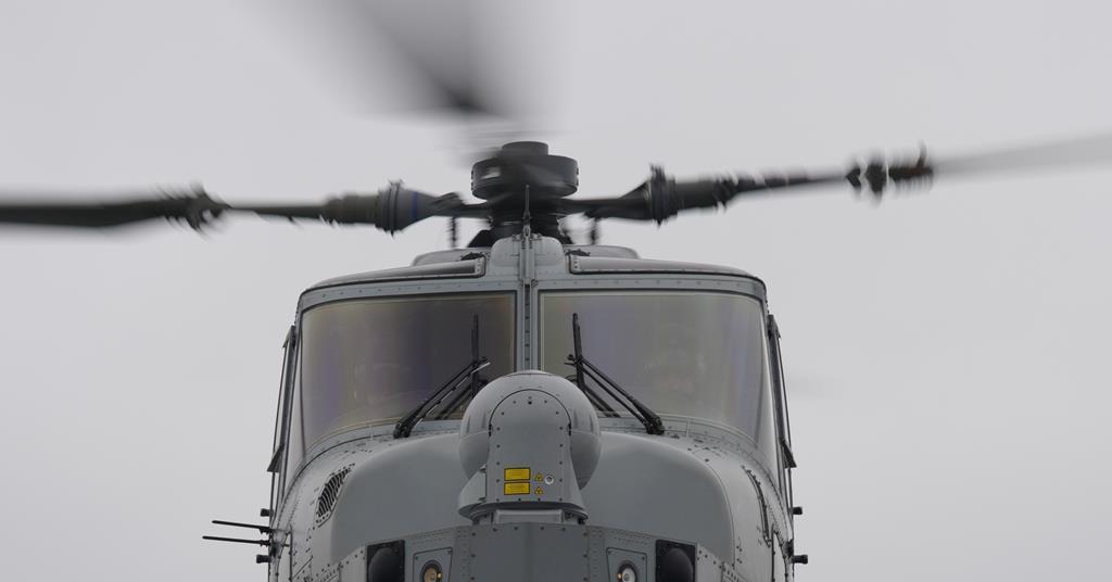 Royal Navy Wildcat cuts teeth during Arctic Thunder frigate sinking ...