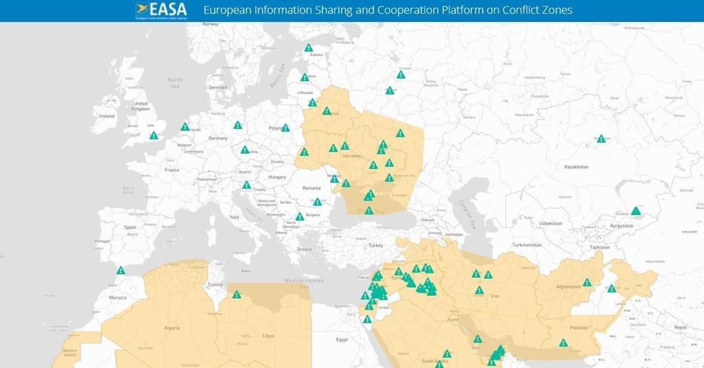 After trial runs last year, EASA unveils conflict-zone information tool ...