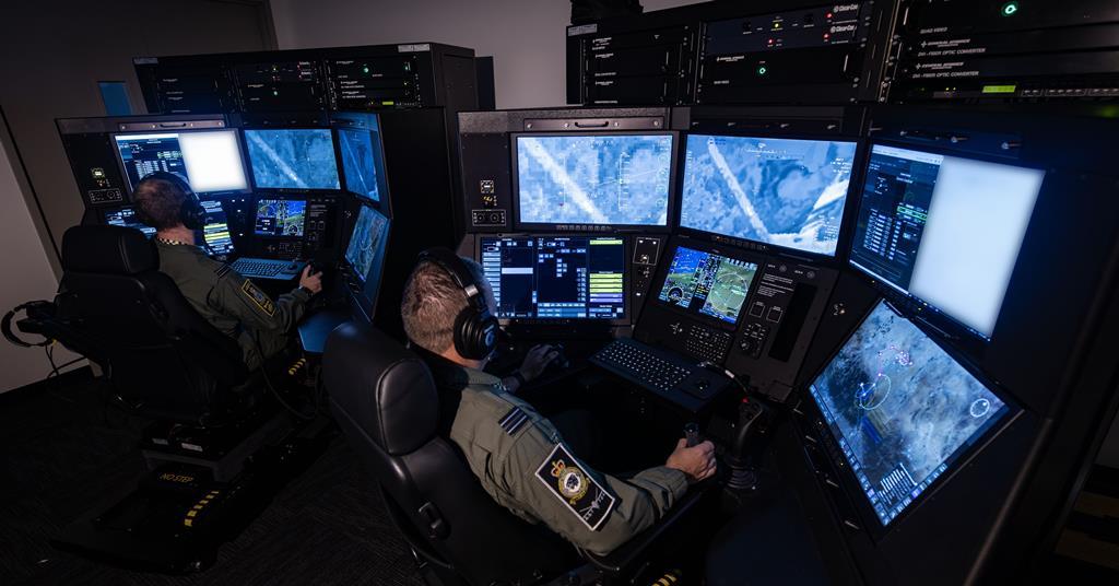 First RAF instructors begin simulator training on General Atomics ...