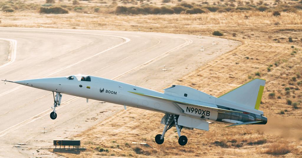 Boom looks to third XB-1 test flight following successful second sortie ...
