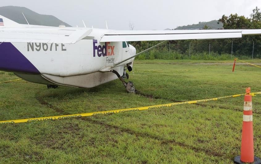C208 suffered excursion after unstable approach and long landing | News ...