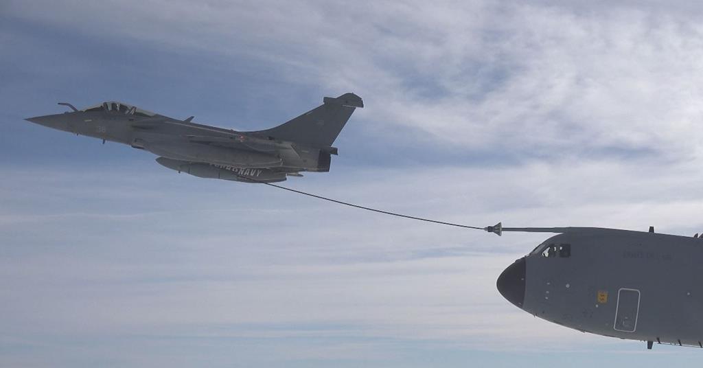 Rafale works with A400M to test low-speed buddy refuelling | News ...