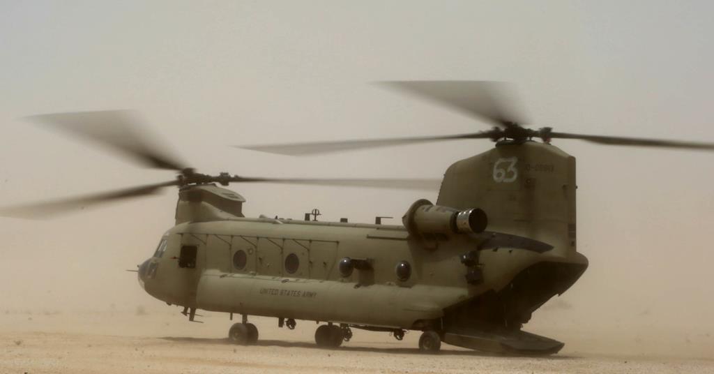 CH-47 Chinook flight tests with more powerful GE T408 engine could ...
