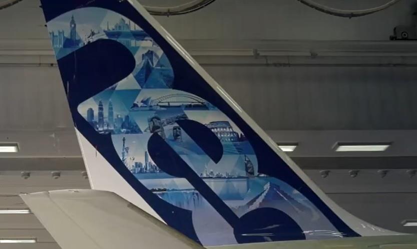 Airbus rolls out initial A321XLR in livery highlighting twinjet’s range ...