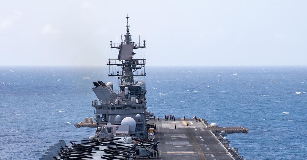 US Navy amphibious ships offer platform for new aviation capabilities ...