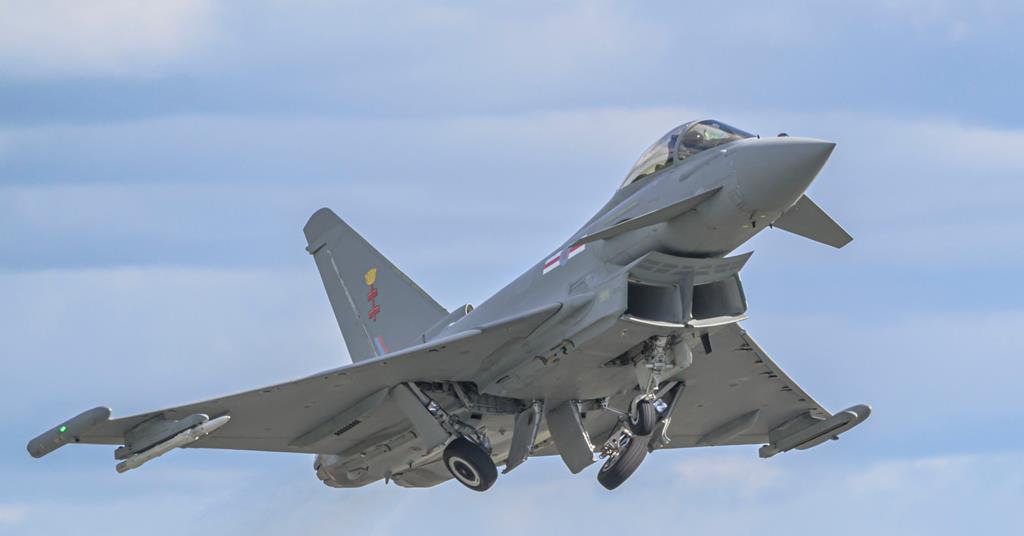 UK industry looks to accelerate Eurofighter Typhoon capability boost via ECRS Mk2 radar | Flight ...