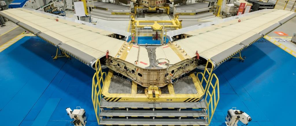 First A350F stabiliser completed at Airbus's Spanish plants | Flight Global