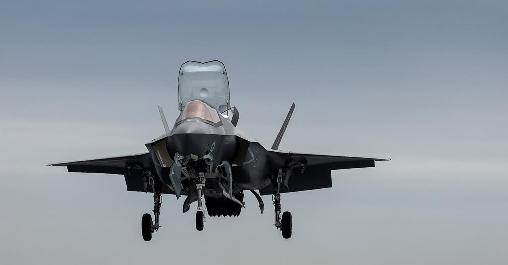 F-35 Lightning begins trials aboard UK’s second aircraft carrier | News ...