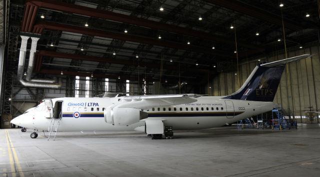 PICTURES: Qinetiq introduces modified RJ100 | News | Flight Global