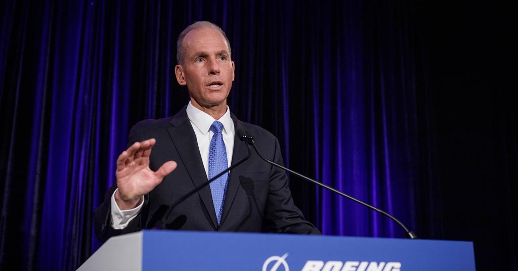 Former Boeing CEO’s start-up aims to invest in advanced aerospace ...