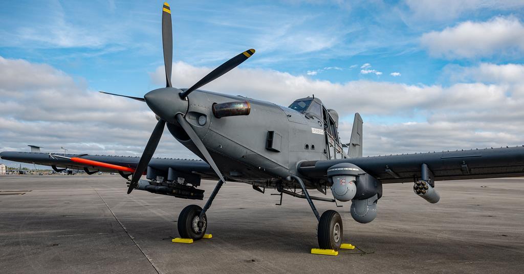L3Harris expects to offset any US OA-1K reductions with international ...