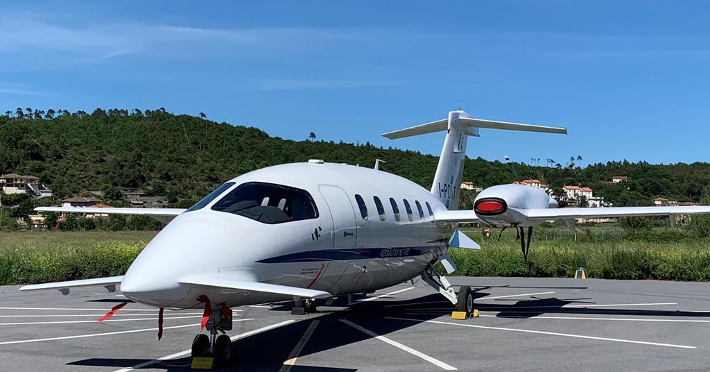 Italian air force receives first upgraded P180 Avanti II+ from Piaggio ...