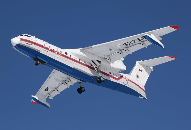 Work begins to adapt new PD-8 engine to Be-200 firefighting amphibian ...