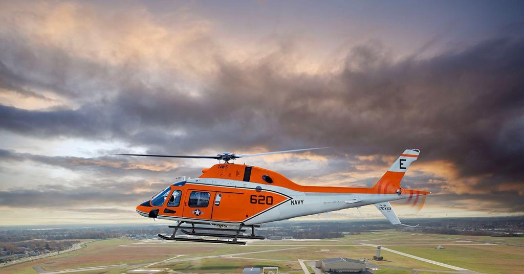 Leonardo hands first TH-73A trainer to US Navy | News | Flight Global