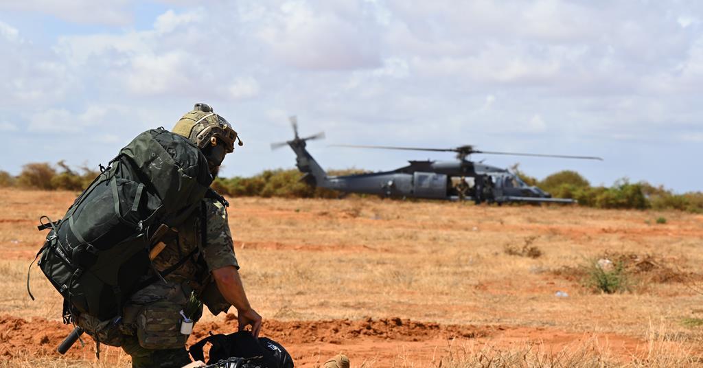 Jolly Green II rescue helicopter records first battlefield casualty ...