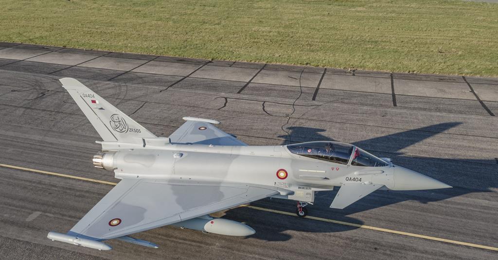 Qatar takes delivery of first Typhoon, ahead of World Cup duty | News ...