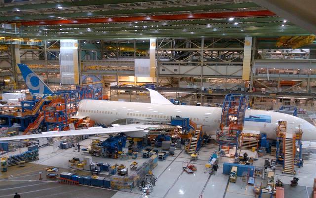 PICTURES: Boeing launches final assembly of 787-9 | News | Flight Global