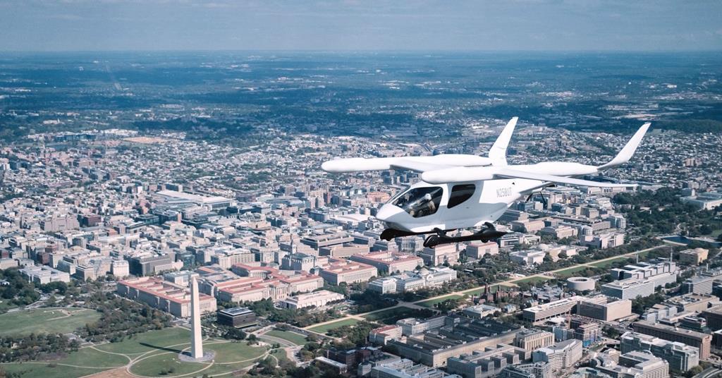 Beta logs first electric aircraft flight to Washington, DC air force ...