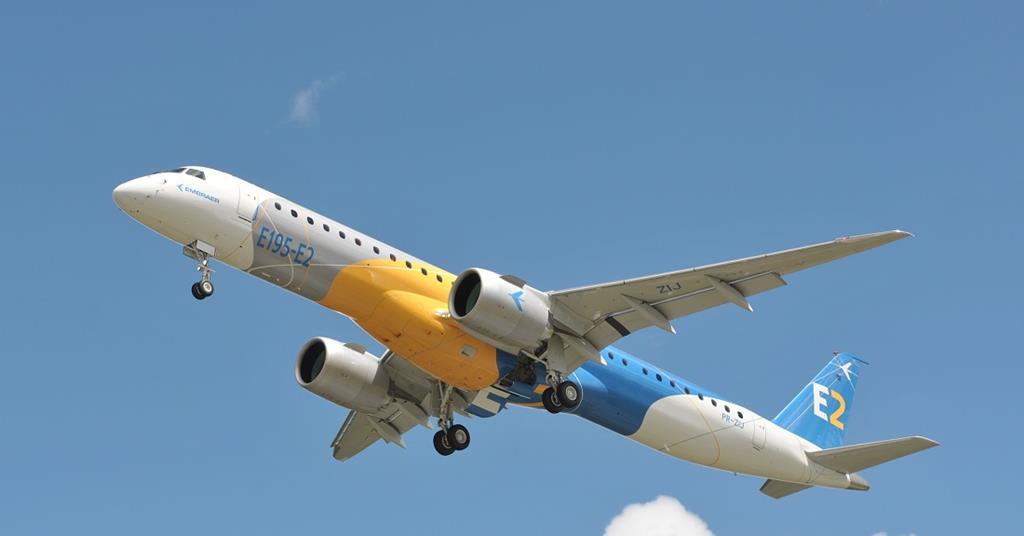 Embraer reveals E195-E2 order for unidentified customer | News | Flight ...