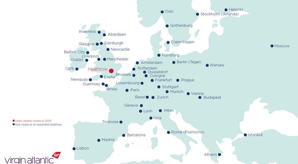 Virgin Atlantic outlines huge ambitions for expanded Heathrow | News ...