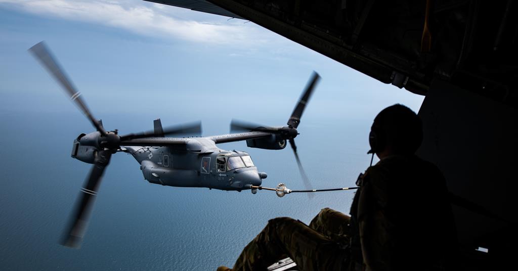 Search crews find wreckage of US Osprey tiltrotor that crashed off Japanese coast | News ...