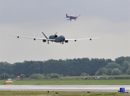PICTURES: Euro Hawk lands in Germany after 22h journey | News | Flight ...