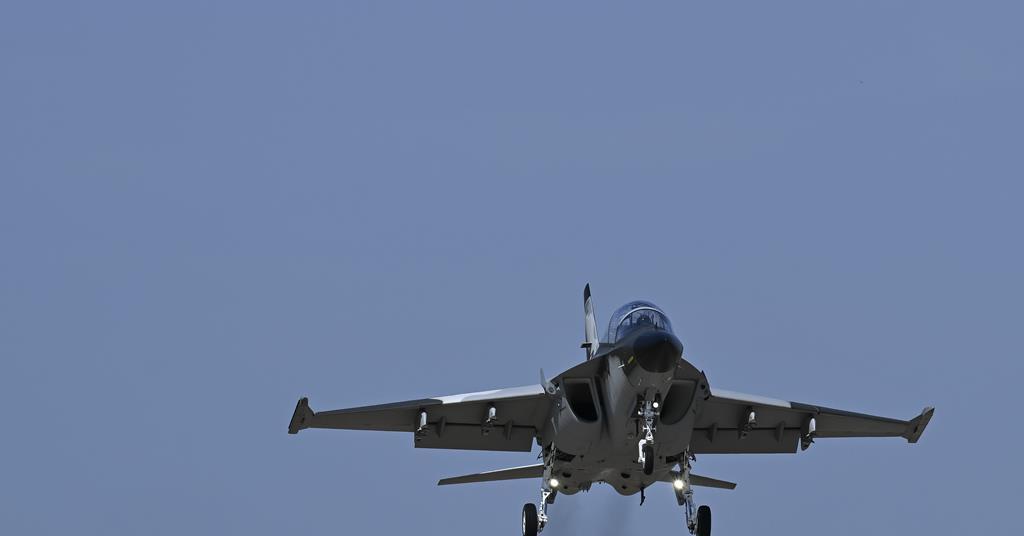 Step inside the Beechcraft M-346N jet vying to train the next ...