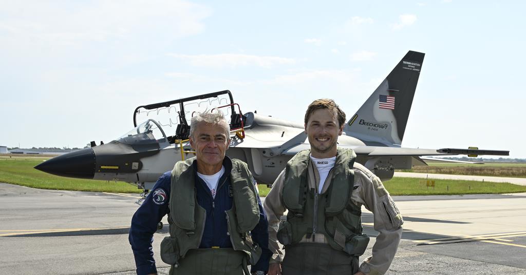 Step inside the Beechcraft M-346N jet vying to train the next ...