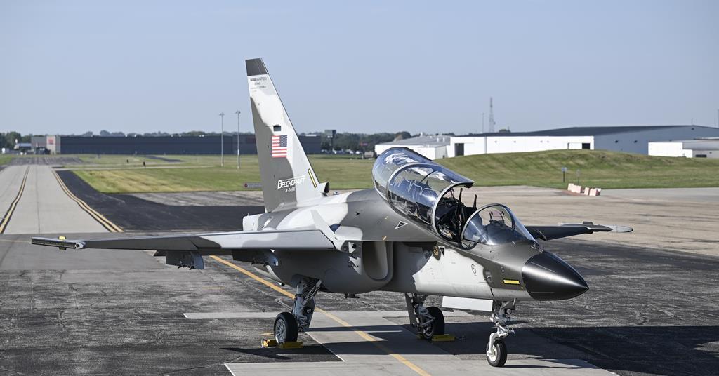 Step inside the Beechcraft M-346N jet vying to train the next ...