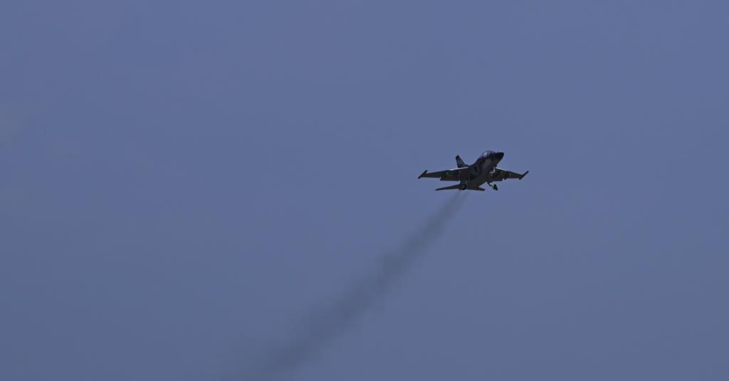 Step inside the Beechcraft M-346N jet vying to train the next ...