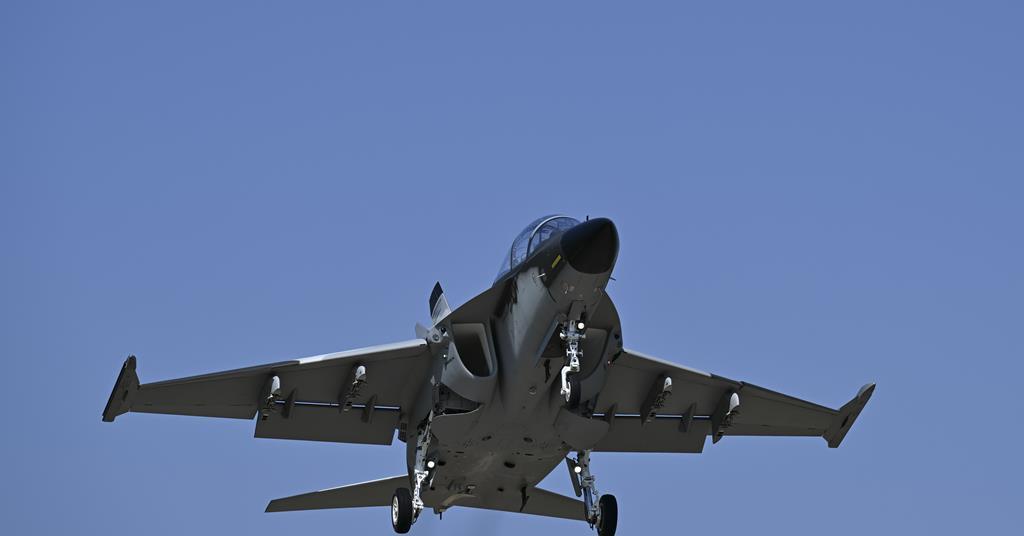 Step inside the Beechcraft M-346N jet vying to train the next ...