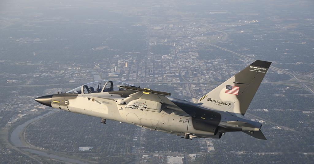 Step inside the Beechcraft M-346N jet vying to train the next ...