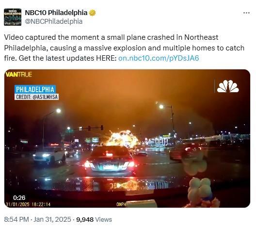 Learjet 55 crashes after departing Philadelphia | News | Flight Global