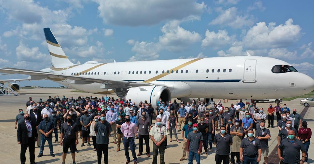 Comlux Completion delivers its first outfitted ACJ320neo | News ...