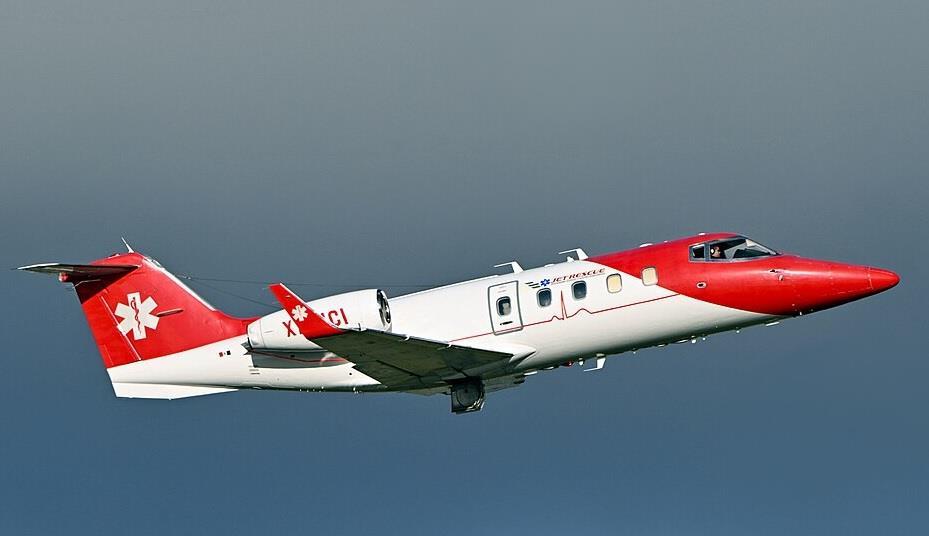 Crashed ambulance Learjet’s cockpit recorder found 8ft beneath impact ...