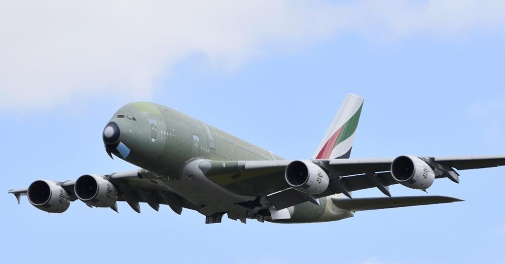 Final production Airbus A380 departs Toulouse for Hamburg outfitting ...