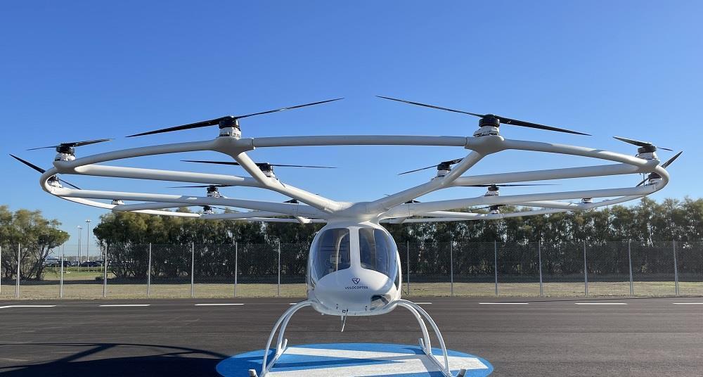 Volocopter test flight shows off potential of Rome vertiport | News ...