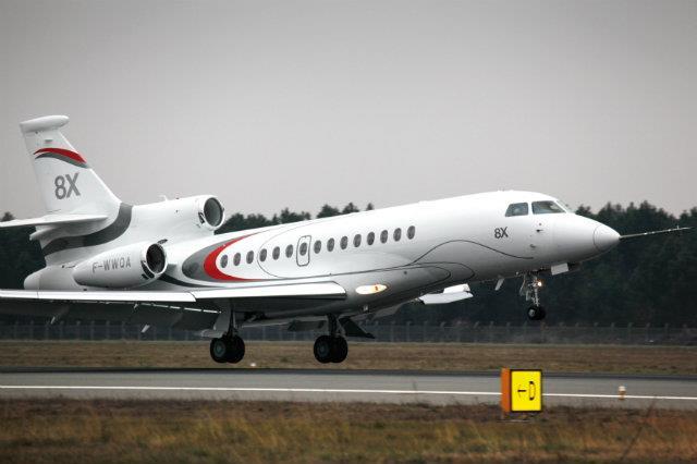 Dassault delivers first customer-owned Falcon 8X to Little Rock ...