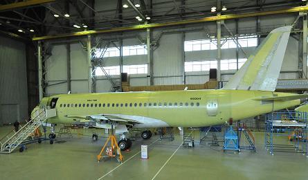 Third prototype Superjet 100 begins flight tests | News | Flight Global