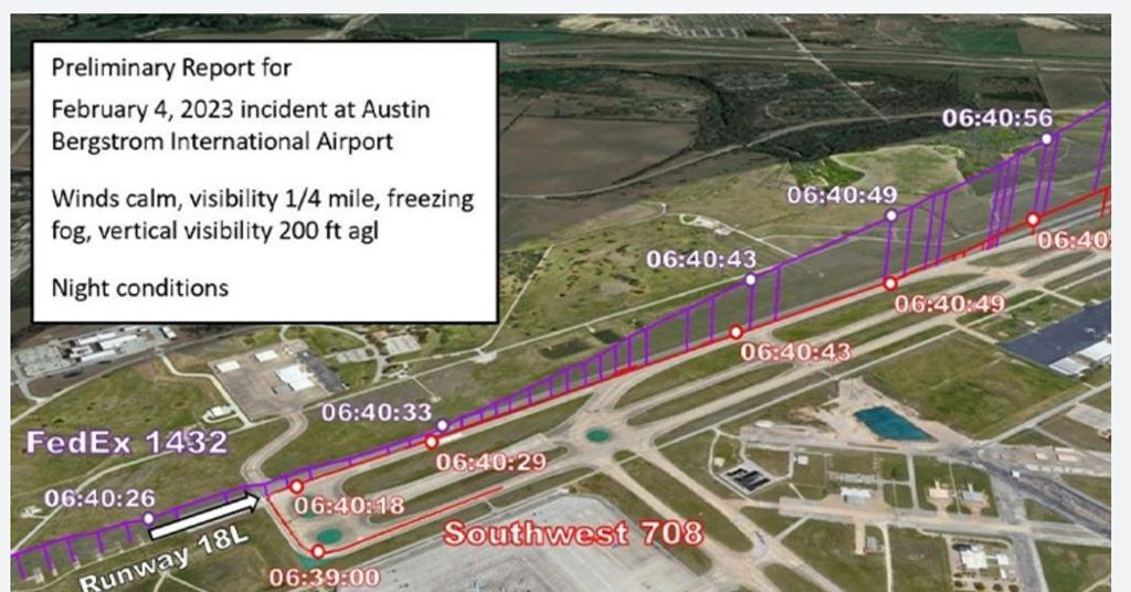 Incorrect assumptions by controller behind Austin-Bergstrom near-miss ...