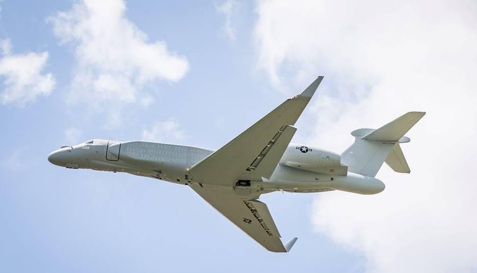 L3Harris and BAE deliver first EC-37B to USAF | News | Flight Global